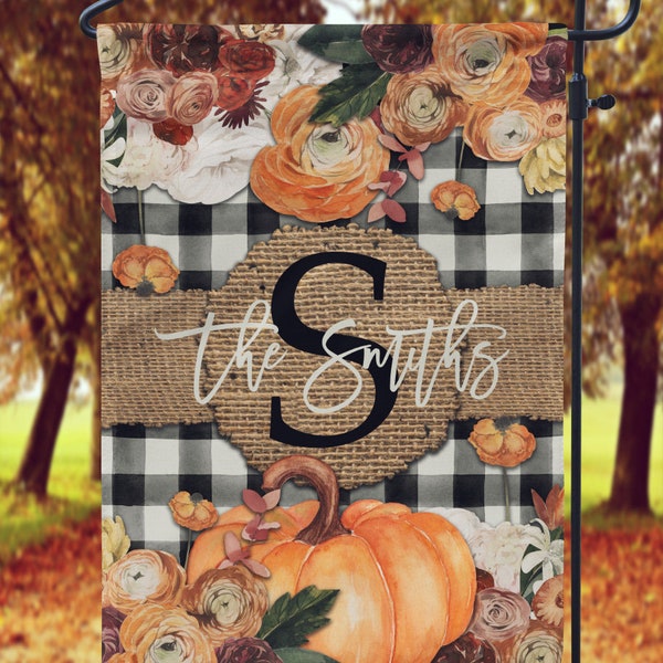 Burlap Garden Flag - Etsy