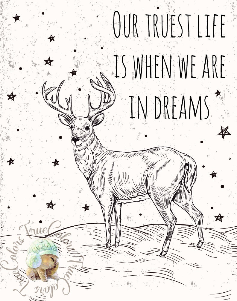 Henry David Thoreau Quote,henry David Thoreau Print,printable Gift ...