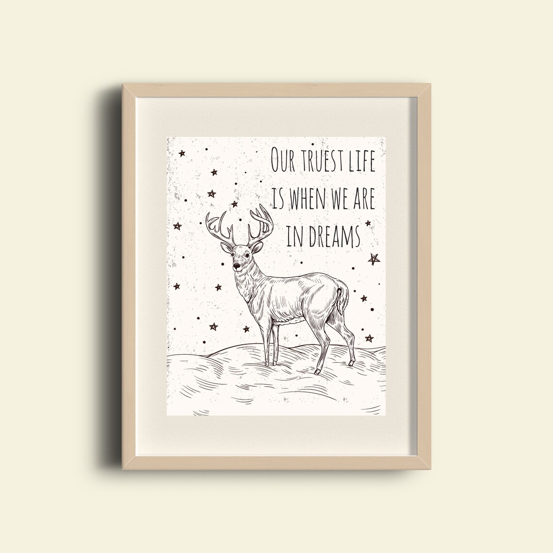Henry David Thoreau Quote,henry David Thoreau Print,printable Gift ...