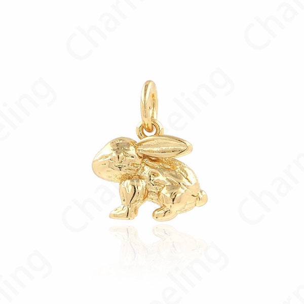 Rabbit Necklace - Etsy