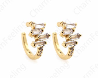 1 Pair, Palm Trees Earrings, 18K Gold Filled Coconut Tree Earrings, Coconut Tree Stud Earrings ...