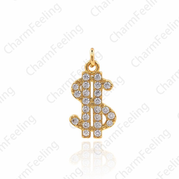 Dollar Sign Necklace - Etsy