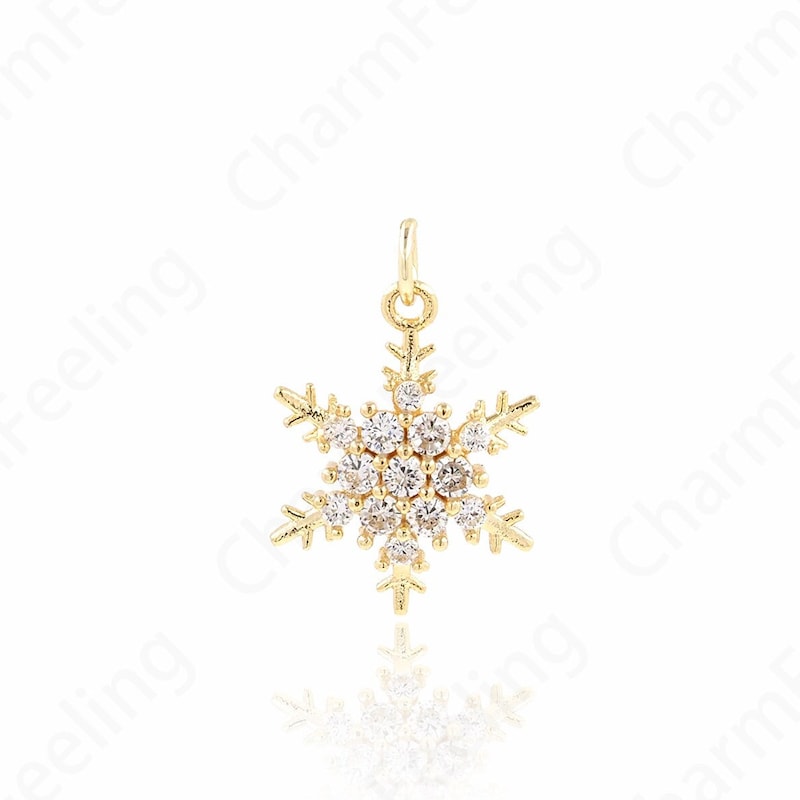 Snowflake Pendants - Etsy