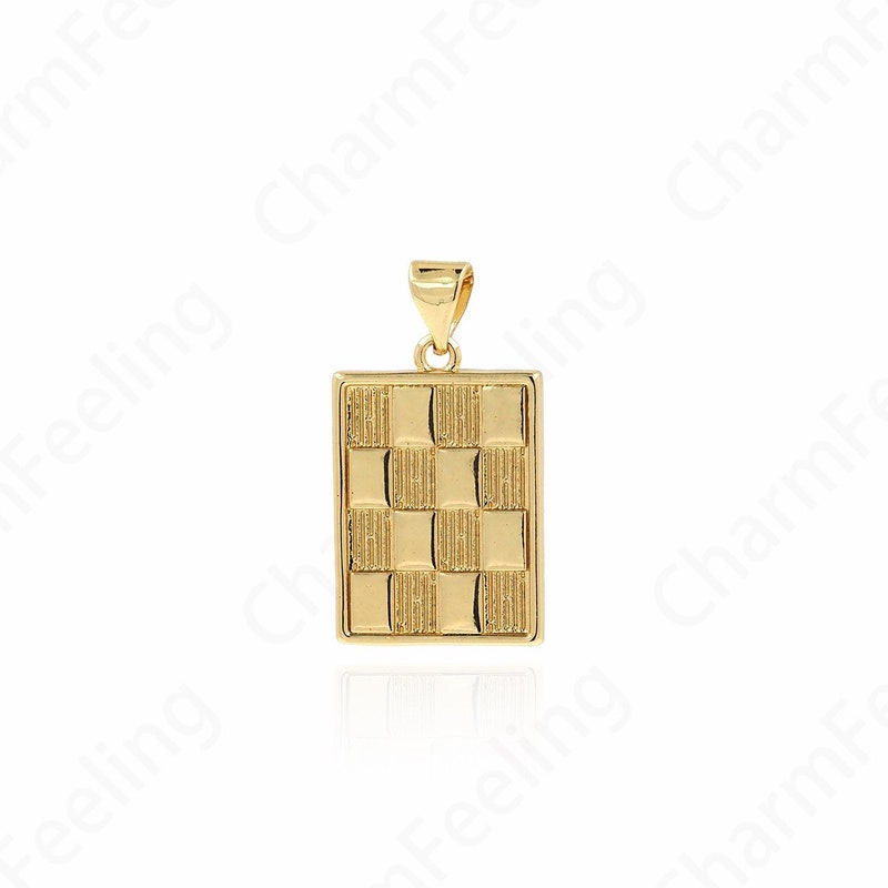 Rectangular Pendant - Etsy