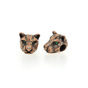 Leopard Head Beads,leopard Spacer Beads,leopard Bracelet,550 Paracord ...