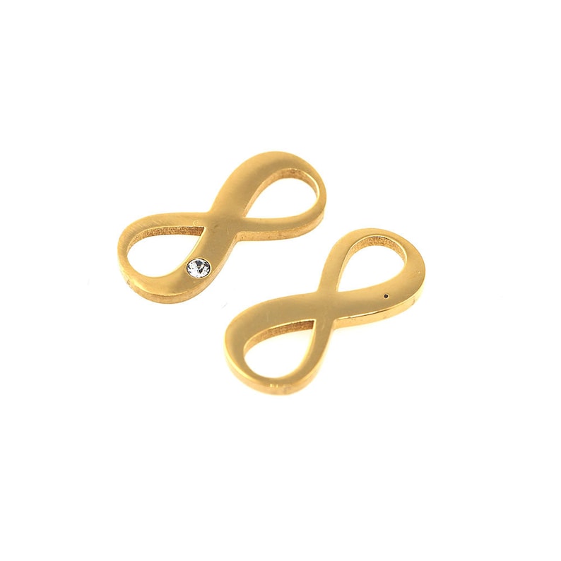 Infinity Connector,stainless Steel Infinite Bracelet, Infinite Necklace ...