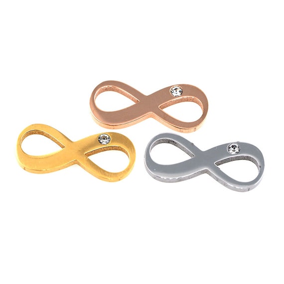 Infinity Connectorstainless Steel Infinite Bracelet Infinite - Etsy