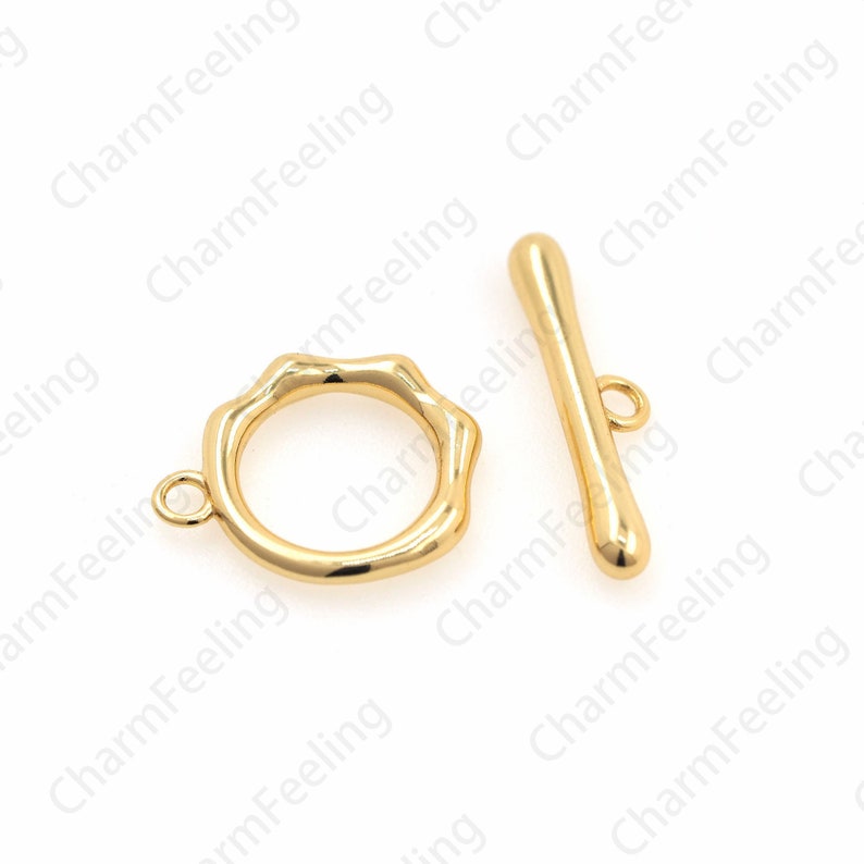 18K Gold-plated OT Clasp Necklace Clasp Bracelet Clasp | Etsy