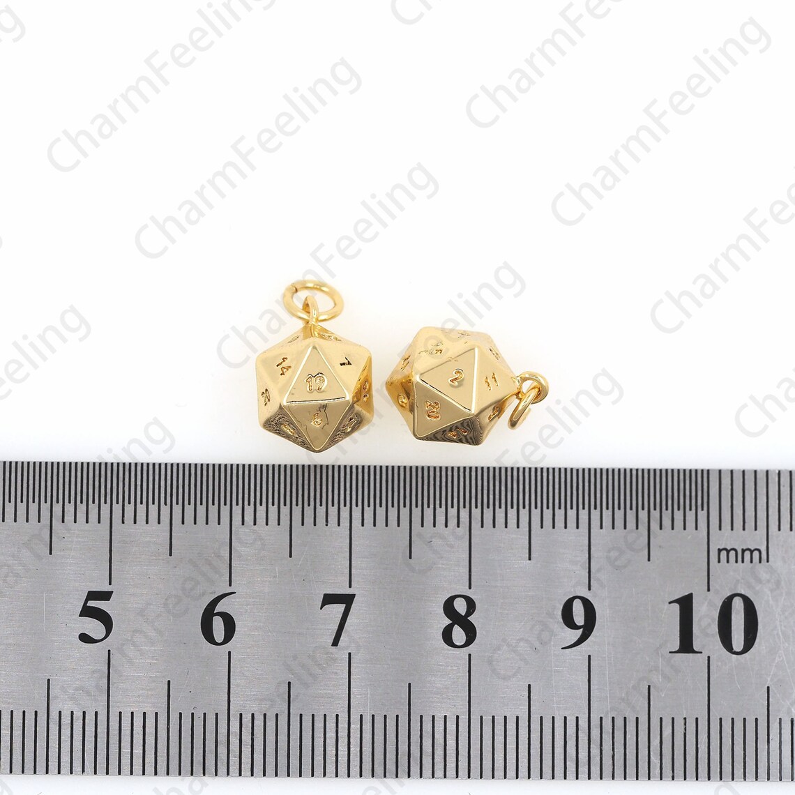 Dice Pendant Polyhedron Pendant Square Faceted Necklace - Etsy