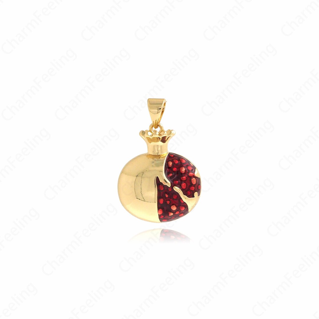 18K Gold Filled Water Bottle Pendant,water Bottle Necklace,micropavé CZ ...