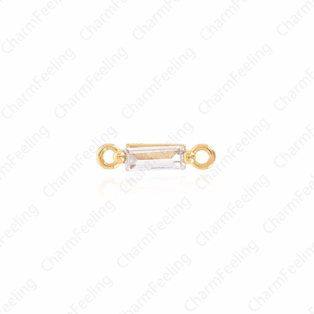 10 Pcs 18K Gold Filled Bracelet Necklace Connectors, Bar Connectors ...