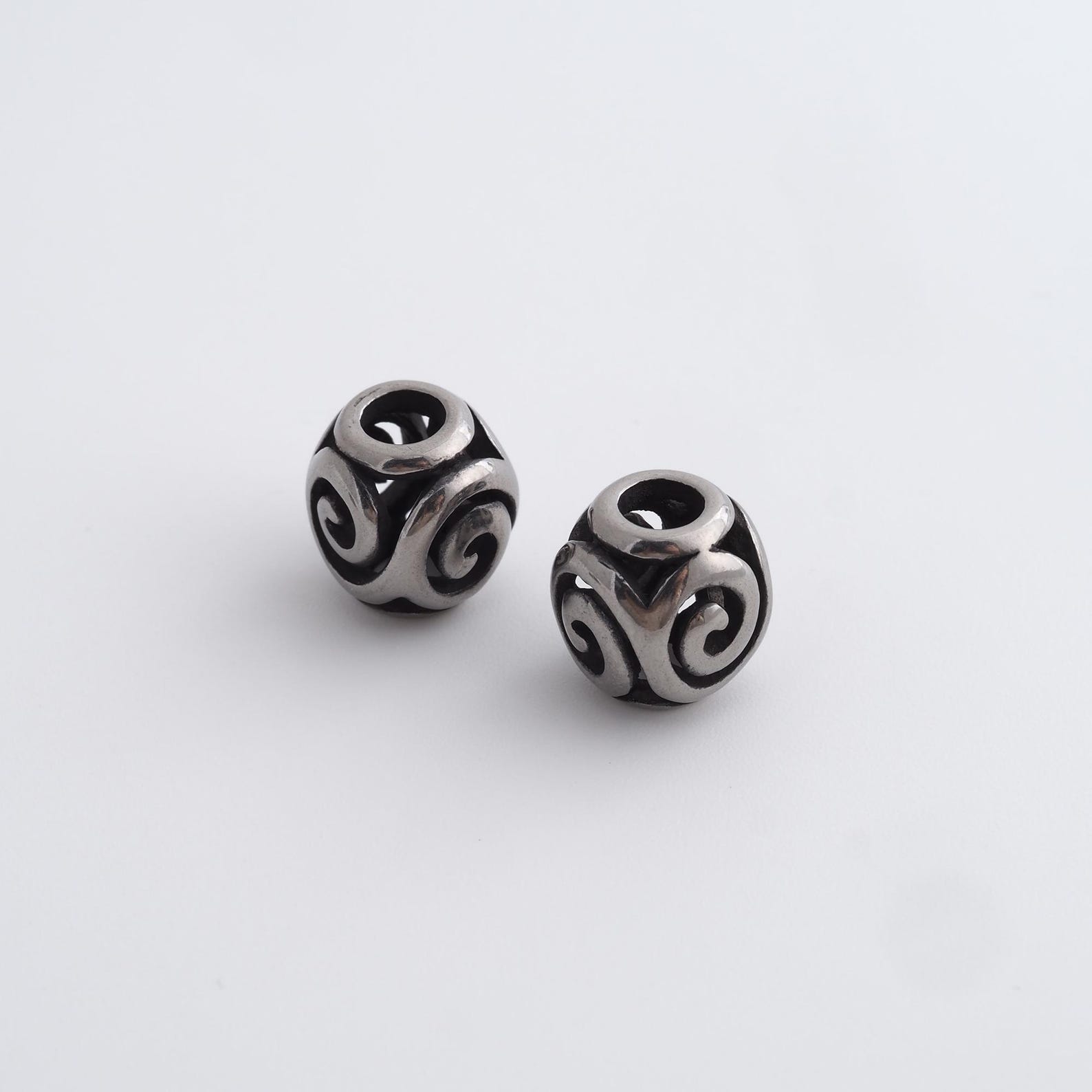 Retro Cylinder Beads,retro Tube Spacer Beads,tube Beads,diy Jewelry ...