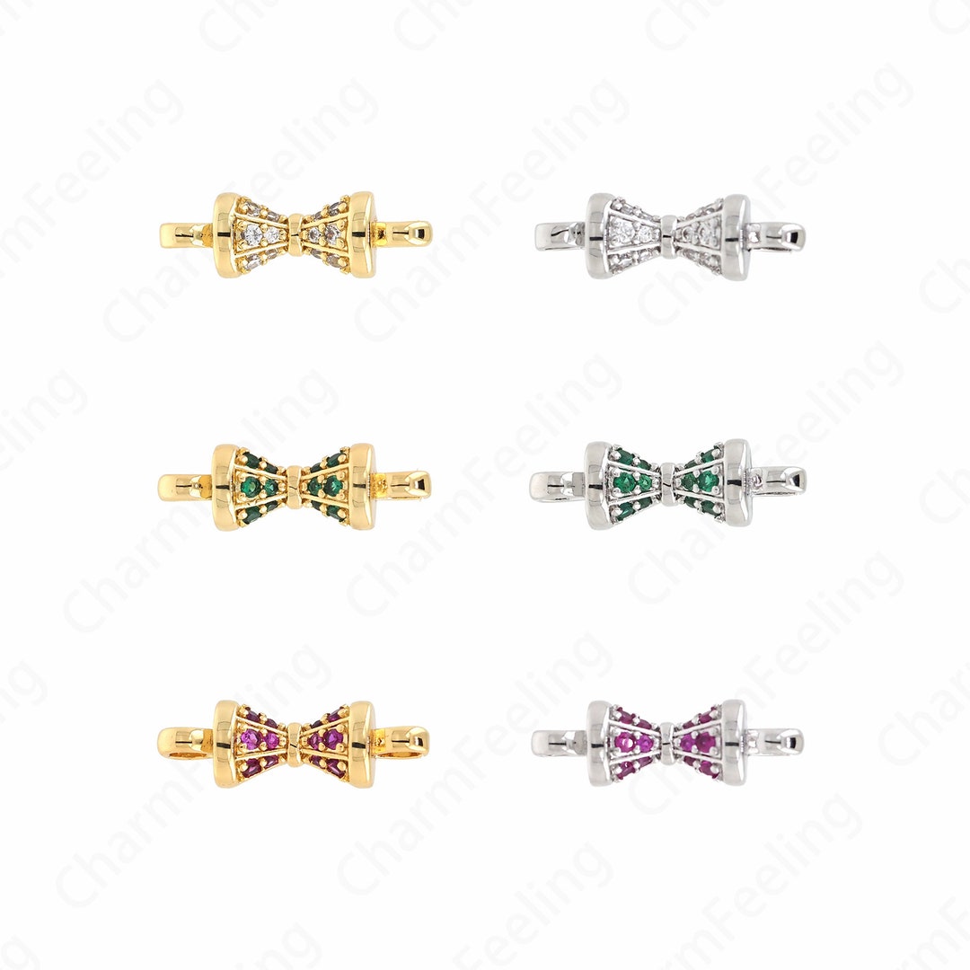 Time Connector, Hourglass Connector, 18K Gold Filled Time Charm ...