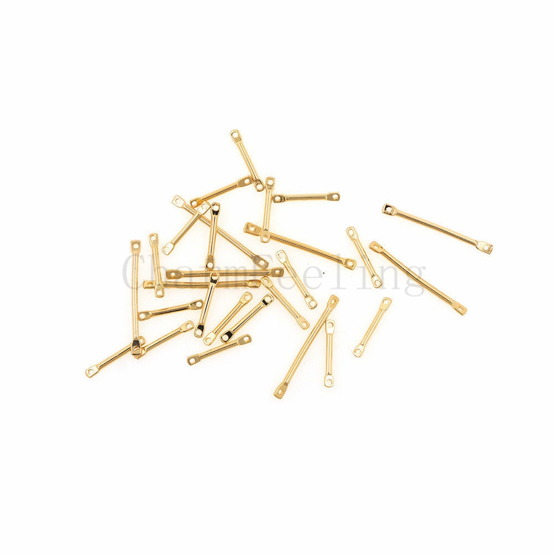 Stick Connector,rectangle Bar,tiny Connector Bar,two Hole Links 22mm ...