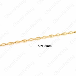 Rectangular Cable Chains,18k Gold Filled Necklace Chains,round Chains ...