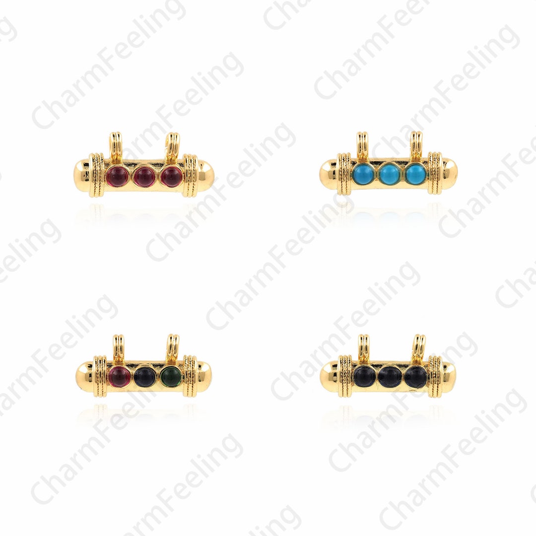 Taweez Taviz Pendant, Indian Necklace, Micropavé CZ Taweez Taviz Charm ...