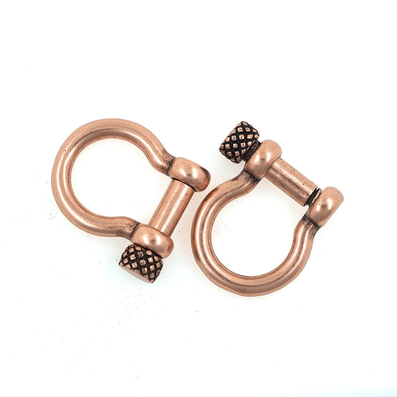 Brass shacklehorseshoe d ringscrew shackleleather shackle | Etsy