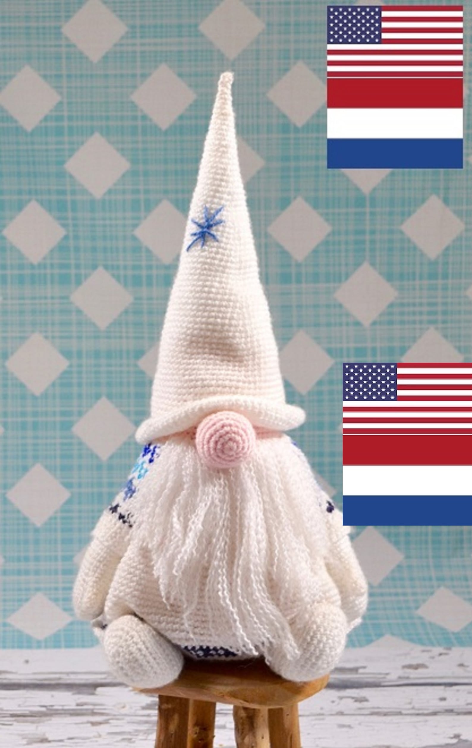 Winter Tomte Crochet Pattern - Etsy UK