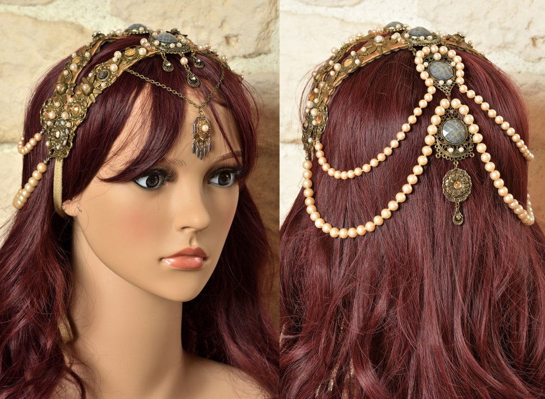 Headdress vintage Moviestar - Etsy