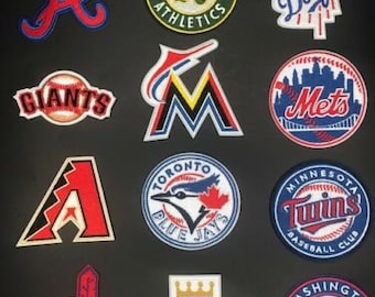 Mlb Patches - Etsy
