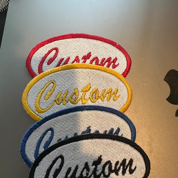 Mechanic Name Patch - Etsy Canada