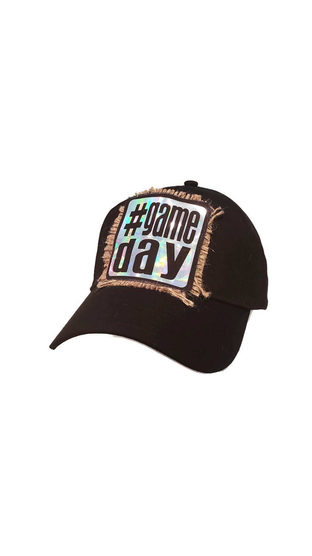 Game Day Holographic Baseball Cap - Etsy