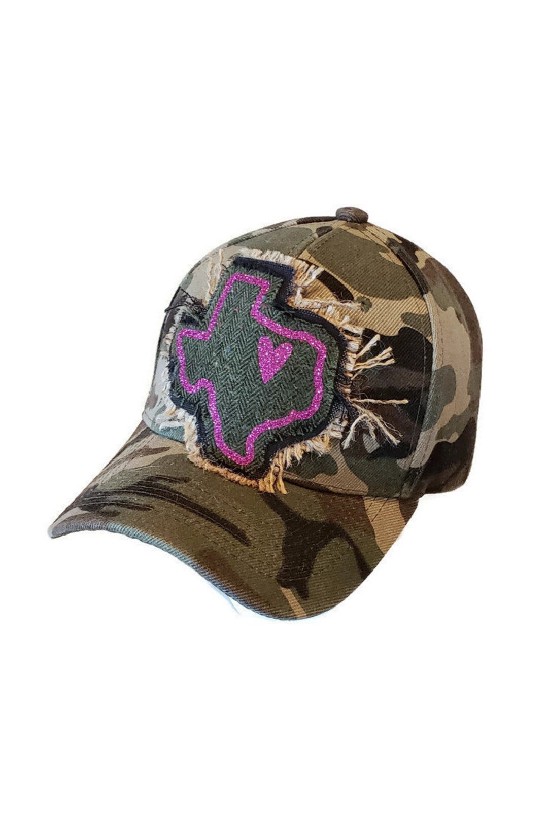 Magenta Texas Camo Baseball Hat - Etsy