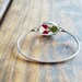 Real Roses Medium Oval Bracelet, Transparent - Etsy