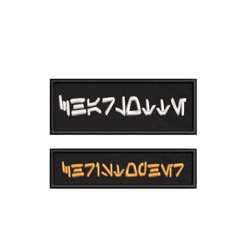 Custom Velcro Name Tag - Etsy