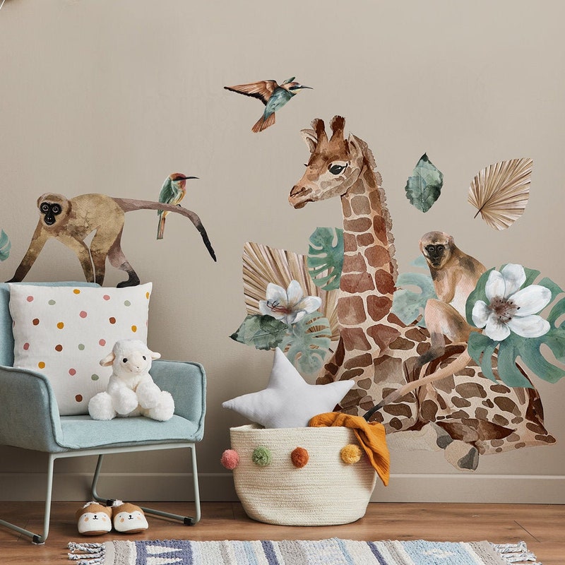 Jungle Wall Decal - Etsy