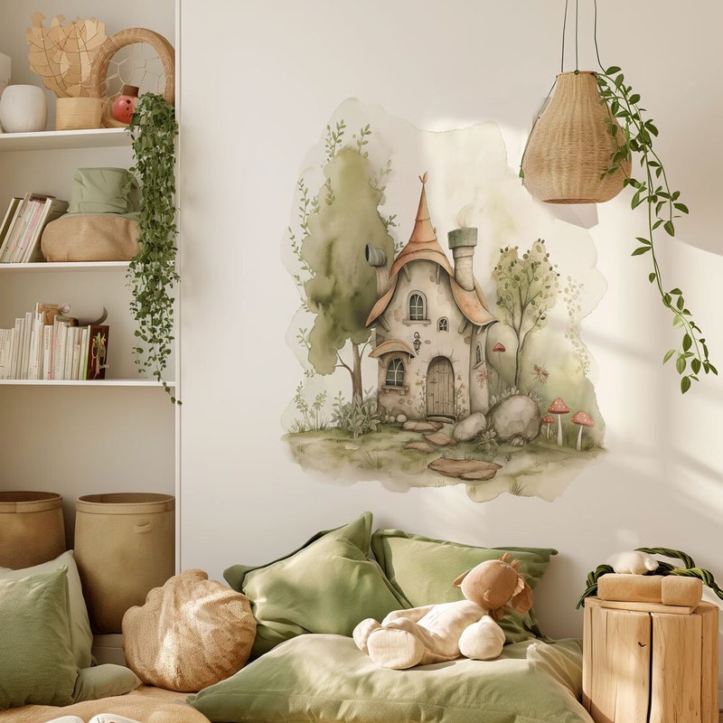 Whimsical Wall Decal - Etsy