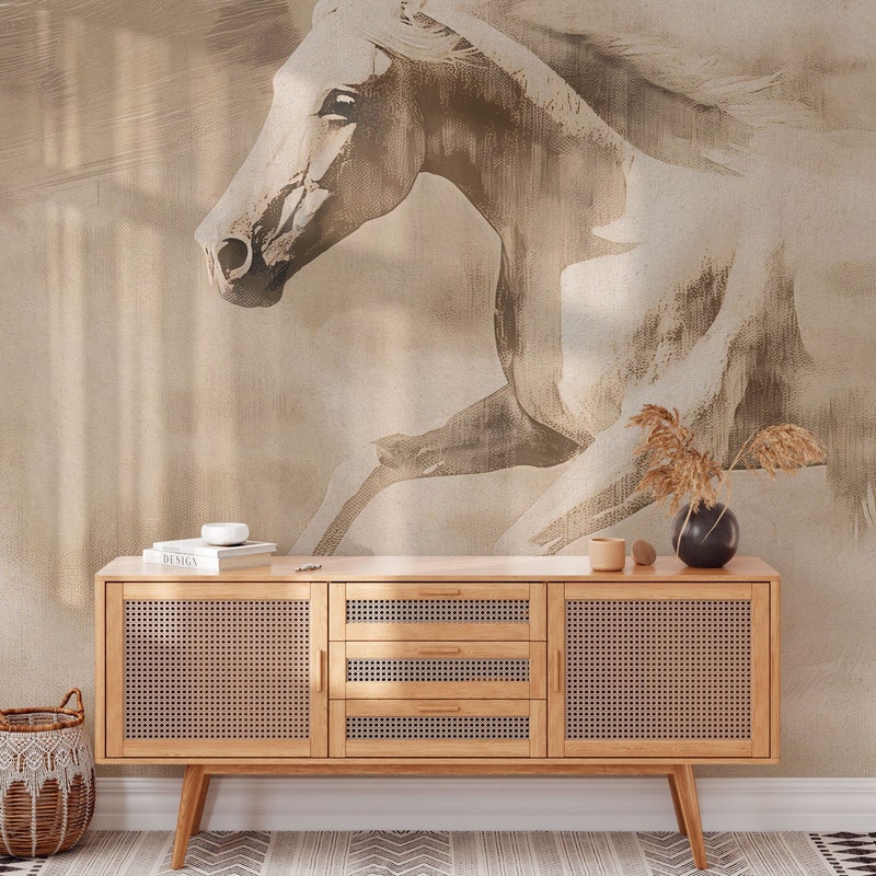 Horse Wallpaper - Etsy
