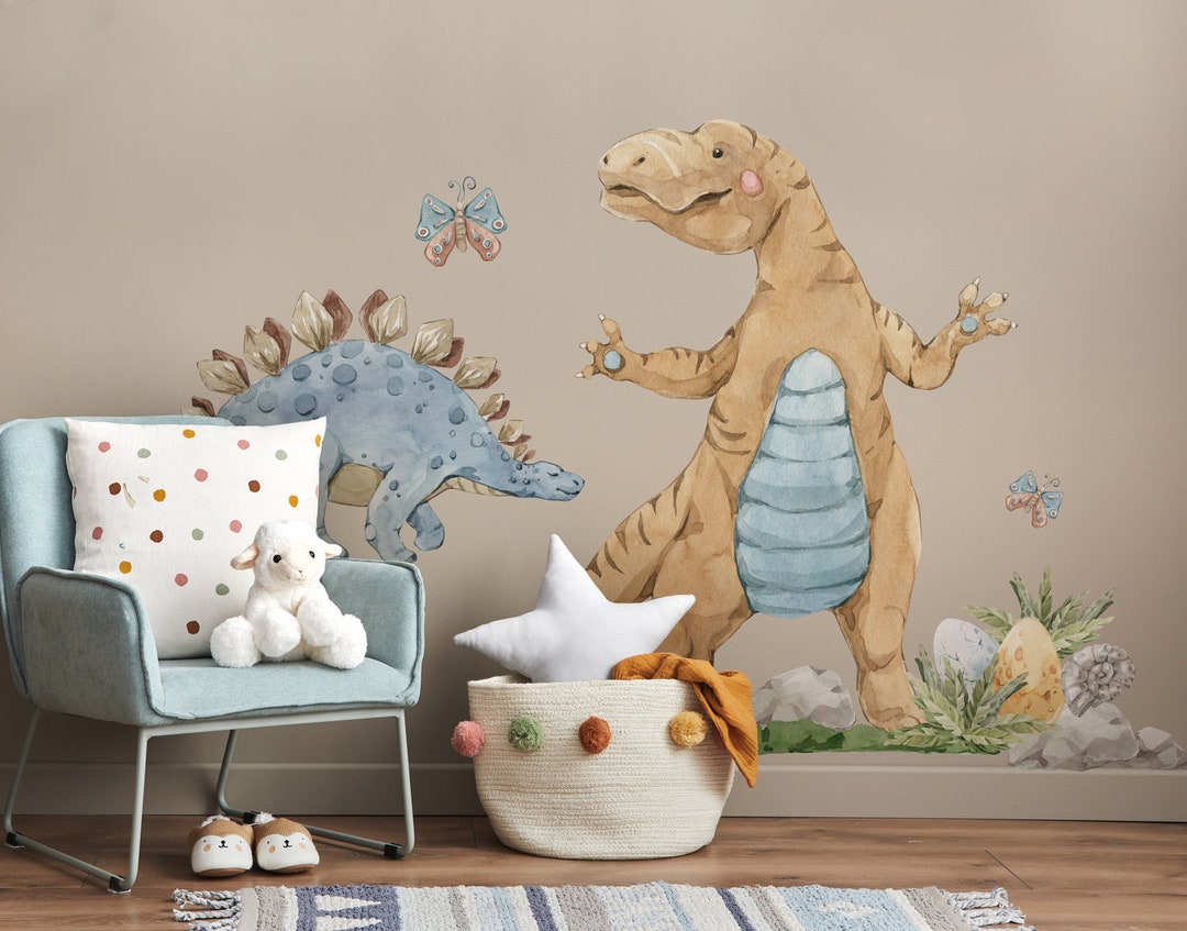 DINO BAMBINO Dinosaurs Nursery Wall Decals / Dinosaur Stickers / Dino ...