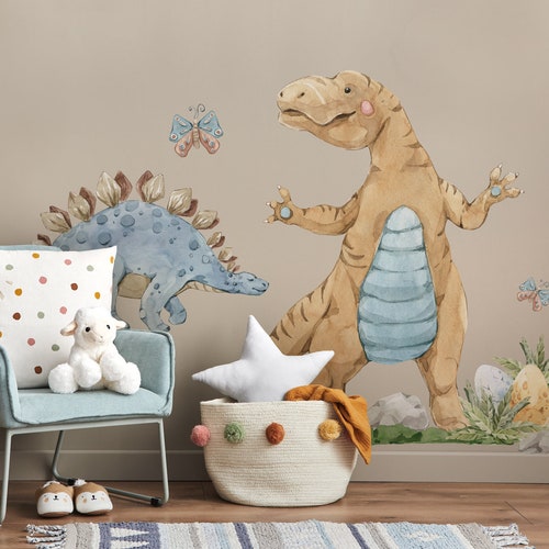DINO BAMBINO TREES Dinosaurs Nursery Wall Decals / Dino Boys - Etsy