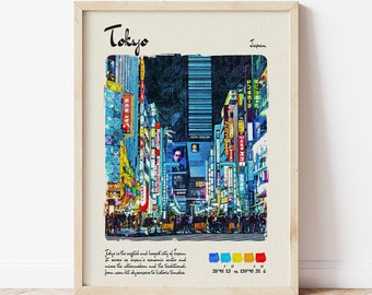 Tokyo Design Poster - Etsy