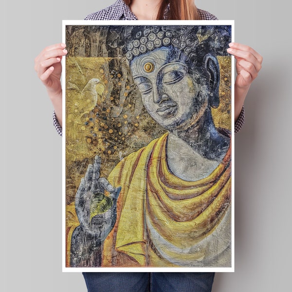 Buddha Art Print - Etsy