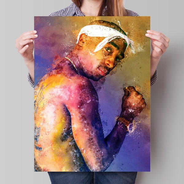 Tupac Art - Etsy