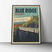 BLUE RIDGE PARKWAY Travel Poster - Minimalist Art Print - Etsy