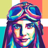 Digital Portrait Custom Portrait Outline Image Custom Digital Wallpaper ...