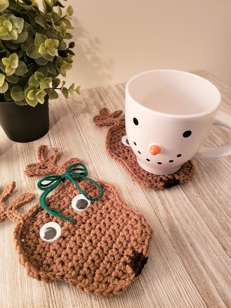 Reindeer Games Coffee Coaster! Christmas, Rudolph, Jingle All the Way ...