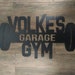 Gym Sign, Personalized, Home Gym, Get to Fit , Workout, Custom Metal ...