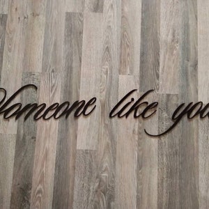 Metal Word Metal Wall Art Metal Name Rustic Word Art Sign - Etsy