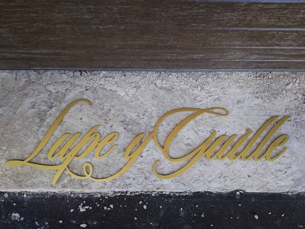 Metal Word Metal Wall Art Metal Name Rustic Word Art Sign - Etsy