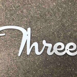 Cursive House Numbers, Home Address Sign, Street Sign - Etsy