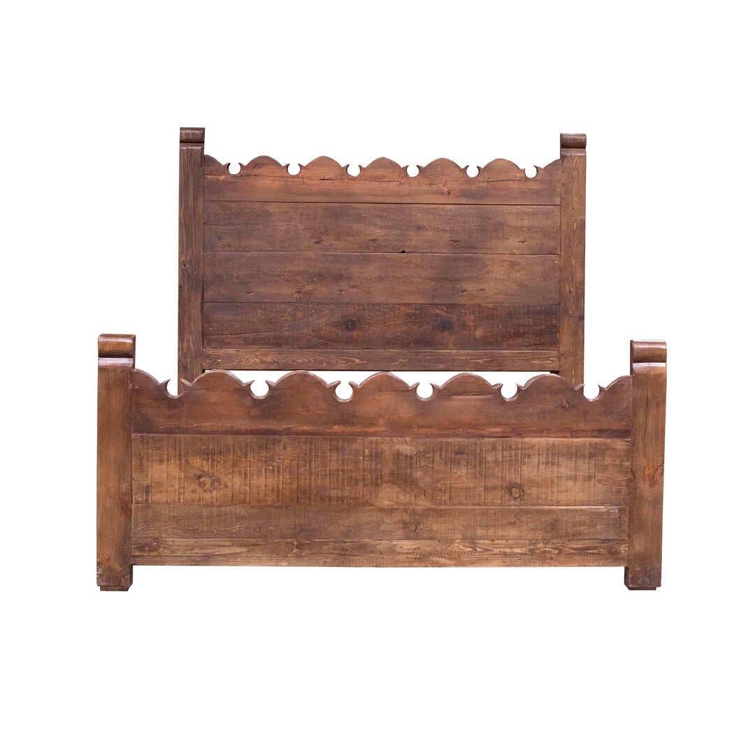 Santa Fe Reclaimed Wood Bed - Etsy