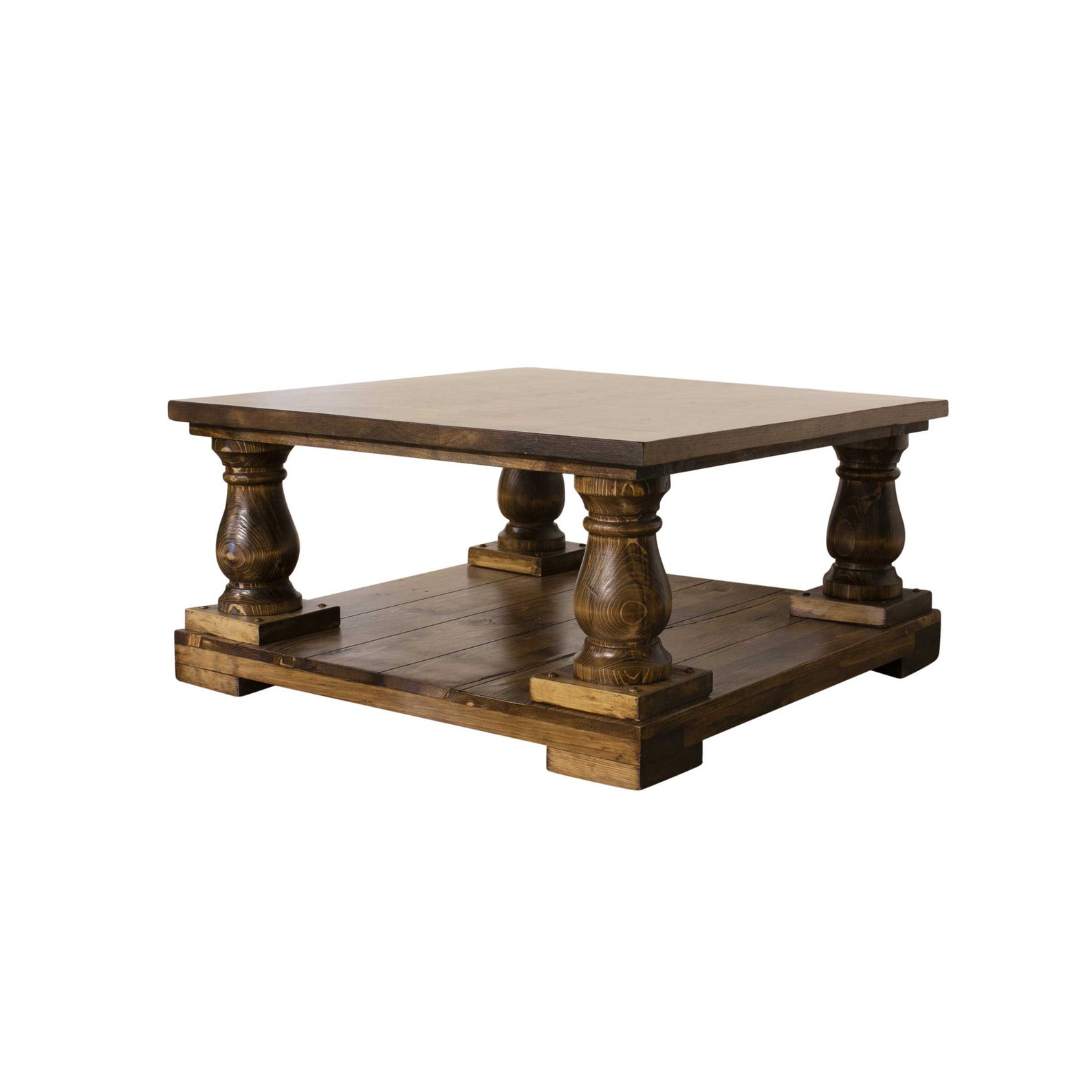 Vincent Turned Leg Coffee Table - Etsy