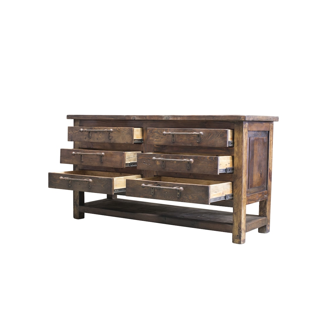 Logan Rustic Bathroom Console - Etsy