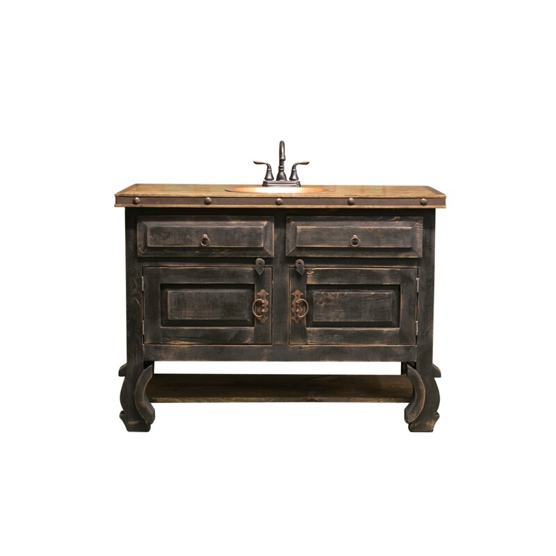 Western Bathroom Vanity - Etsy