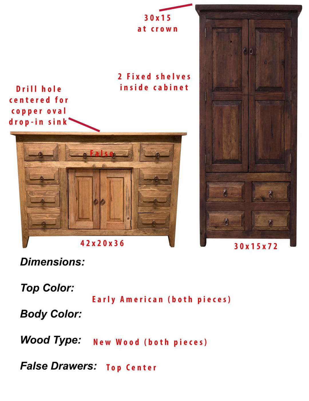 Custom Bella Vanity, Hemingway Linen, and Sink for Maggie - Etsy