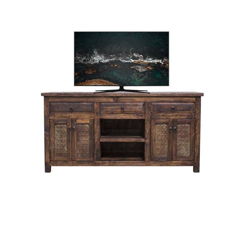 Rustic Media Center - Etsy